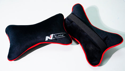 Hyundai Neck Rest With N Line Branding - SASXTRA